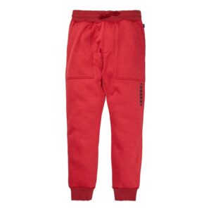 burton men's standard oak fleece pants, sun dried tomato heather, medium