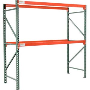 global industrial teardrop pallet rack starter, 96"w x 42"d x 120"h