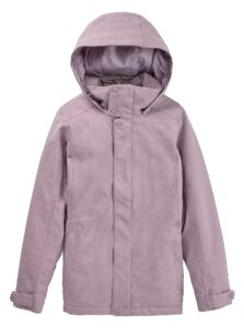 burton women's standard jet set 2l jacket, elderberry, large