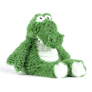 lijiusm plush toys for kids cartoon velvet animal stuffed toys festival birthday gifts for girls boys (green crocodile - 36cm)