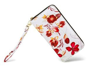 loveshe women wallet rfid blocking purse credit card clutch zip around phone clutch large travel purse wristlet bohemian(lbh)