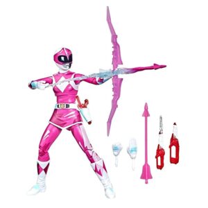 power rangers lightning collection mighty morphin pink ranger cel-shaded edition