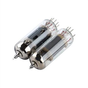 2pcs audio 6p1-j electron amplifier valve tube replace 6n1n/6n2/6h2n/6h2 vacuum tube valve amp speaker sound upgrade (color : 2pcs)