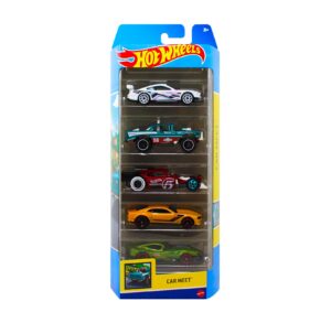 hot wheels 5 pack car meet