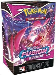 pokemon tcg: sword & shield fusion strike build and battle booster kit box set - 4 packs, promos