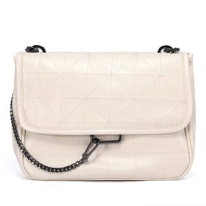 lovevook quilted crossbody bags for women leather shoulder bag with chain strap