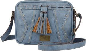 b.o.c. crossbridge camera crossbody delft blue one size