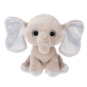 webkinz 2021 elephant stuffed animal plush toy, new gray 8 inch