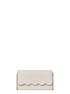 kate spade new york gemma wallet on a chain shoulder bag (parchment)