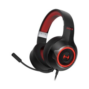 hecate by edifier g33 usb gaming headset, 7.1 surround sound, over ear headphones with detachable noise cancelling microphone, 40mm driver, rgb light effect, works with pc, ps5, ps4, mac, laptop