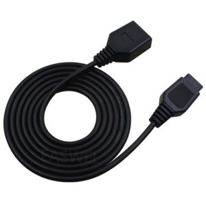 retro-bit 6 feet extension cable for sega genesis system new