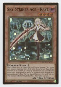 sky striker ace - raye - mged-en017 - premium gold rare - 1st edition