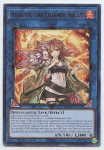 hiita the fire charmer, ablaze - mged-en119 - rare - 1st edition