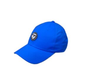 taylormade golf standard radar semi-constructed hat, blue, medium