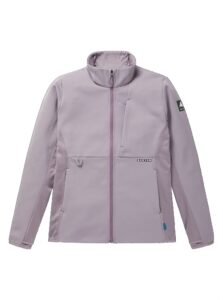 burton women's standard multipath full-zip fleece, elderberry, large