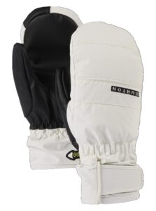 burton women's standard profile under mittens, stout white, large