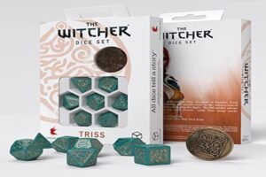 the witcher dice set. triss - the beautiful healer