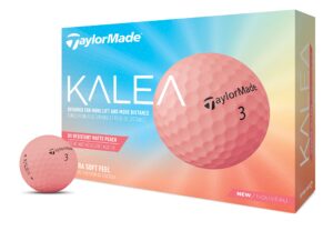 taylormade golf 2022 kalea dozen peach