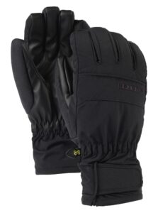 burton women's standard profile under gloves, true black, medium