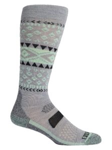 burton women's standard performance lightweight socks, jewel green, small medium