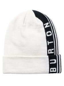 burton partylap beanie, stout white, one size