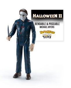 bendyfigs the noble collection halloween ii michael myers