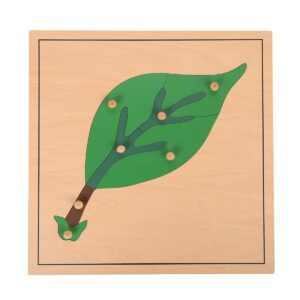 meyor montessori leaf puzzle for early preschool education learning toy