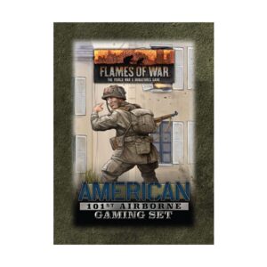 wwii flames of war: american 101st airborne gaming set