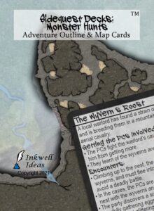 inkwell ideas sidequest decks: monster hunts