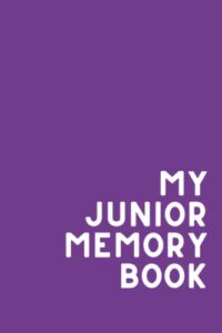 my junior memory book: girl scout memory journal for juniors - girls journal for memories and badge activities