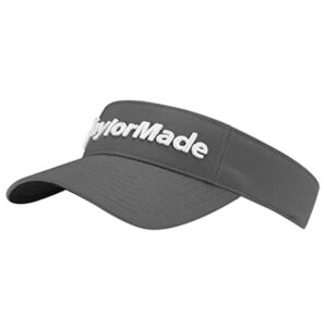 taylormade men's visor, charcoal, one size