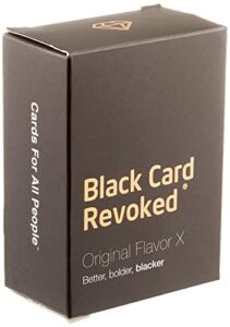 black card revoked: edition x | get the new black culture trivia game | family fun | enjoy at all the family functions