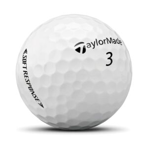 taylormade unisex's soft response golf ball, white, one size