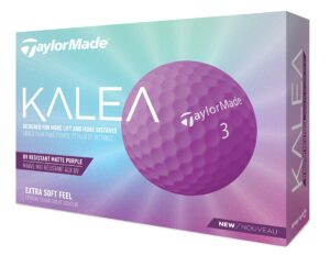 taylormade women's kalea golf ball, purple, one size