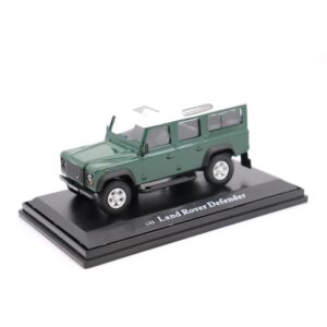 motor city classics 1:43 land rover defender british green - optimum diecast