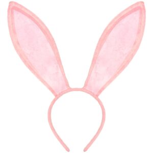 funcredible pink bunny ears - bunny ears headbands - bendable bunny ears - bunny rabbit cosplay costume accessories for kids and adult