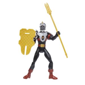 power rangers dino fury 6-inch hengeman figure with key & accessory, ages 4+