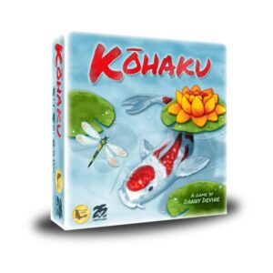 kohaku (2nd edition) , koi pond buildling zen strategy game for 1 to 4 players - 25th century games