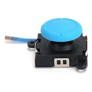 entatial thumb stick, lightweight joystick button module compact easy to replace portable for switch joycon controller(blue)