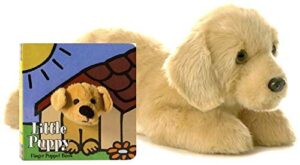 aurora world goldie golden retriever labrador dog gift set (labrador dog gift set 1)