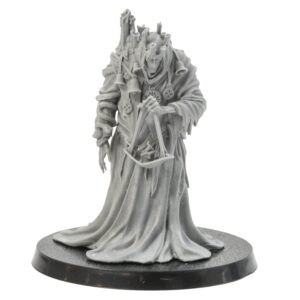 dungeon craft unpainted miniatures, compatible with dnd, rpg, tabletop games, roleplaying figures for your next dungeons & dragons quest, mini gaming action figures (the candle priest)