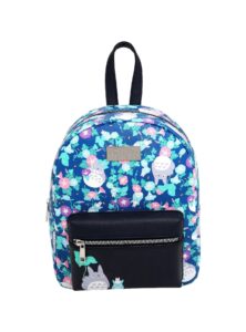 studio ghibli my neighbor totoro floral mini backpack