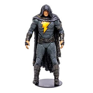 mcfarlane toys dc black adam movie 7in figures - black adam with cloak