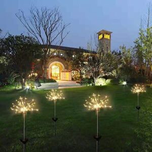 christmas lights,outdoor led solar fireworks lights， 150 leds waterproof string fairy light， for garden home christmas decoration(2pcs)