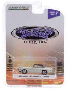 greenlight 1:64 detroit speed, inc. series 2 - gary mills 1970 chevro&let camaro 39070-c [shipping from canada]