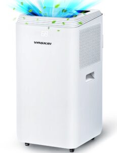 vagkri portable air conditioners 12000 btu, 3-in-1 ac unit with fan & dehumidifier cools up to 400 sq. ft, portable ac with eco mode, 3 fan speeds, auto swing, 24h on/off timer, remote control