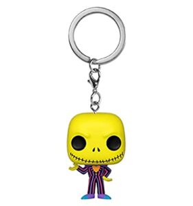 funko pop! keychain: the nightmare before christmas - jack (blacklight)