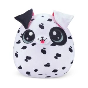 coco surprise coco squishies 12" (dalmatian) by zuru, ultra soft plushies, cute stuffed animal toy, cuddle plush for girls, kids, adults (bingo the dalmatian)