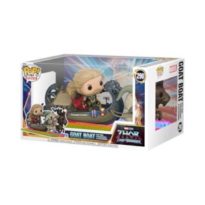 funko pop! ride super deluxe: marvel's thor: love and thunder - the goat boat