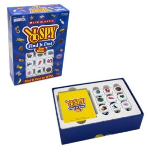 briarpatch i spy find it fast game - an immersive i spy adventure for ages 6+ | fast-paced dice action, brain teasers, hand-eye coordination, and literacy skill building